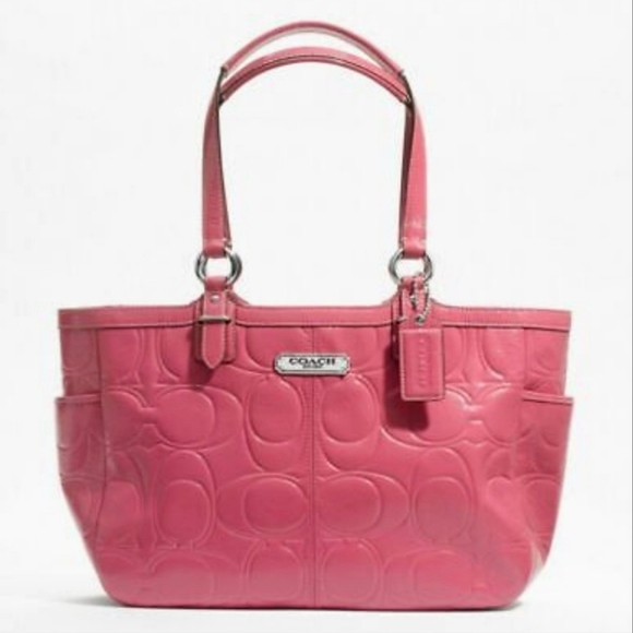 Coach | Bags | Coach Signature Leather Bag | Poshmark